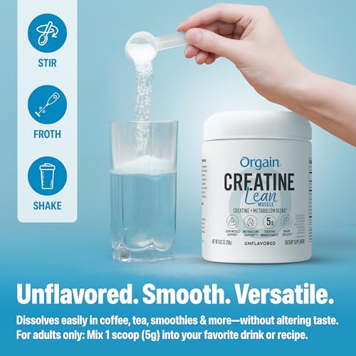 Natural creatine supplement for energy