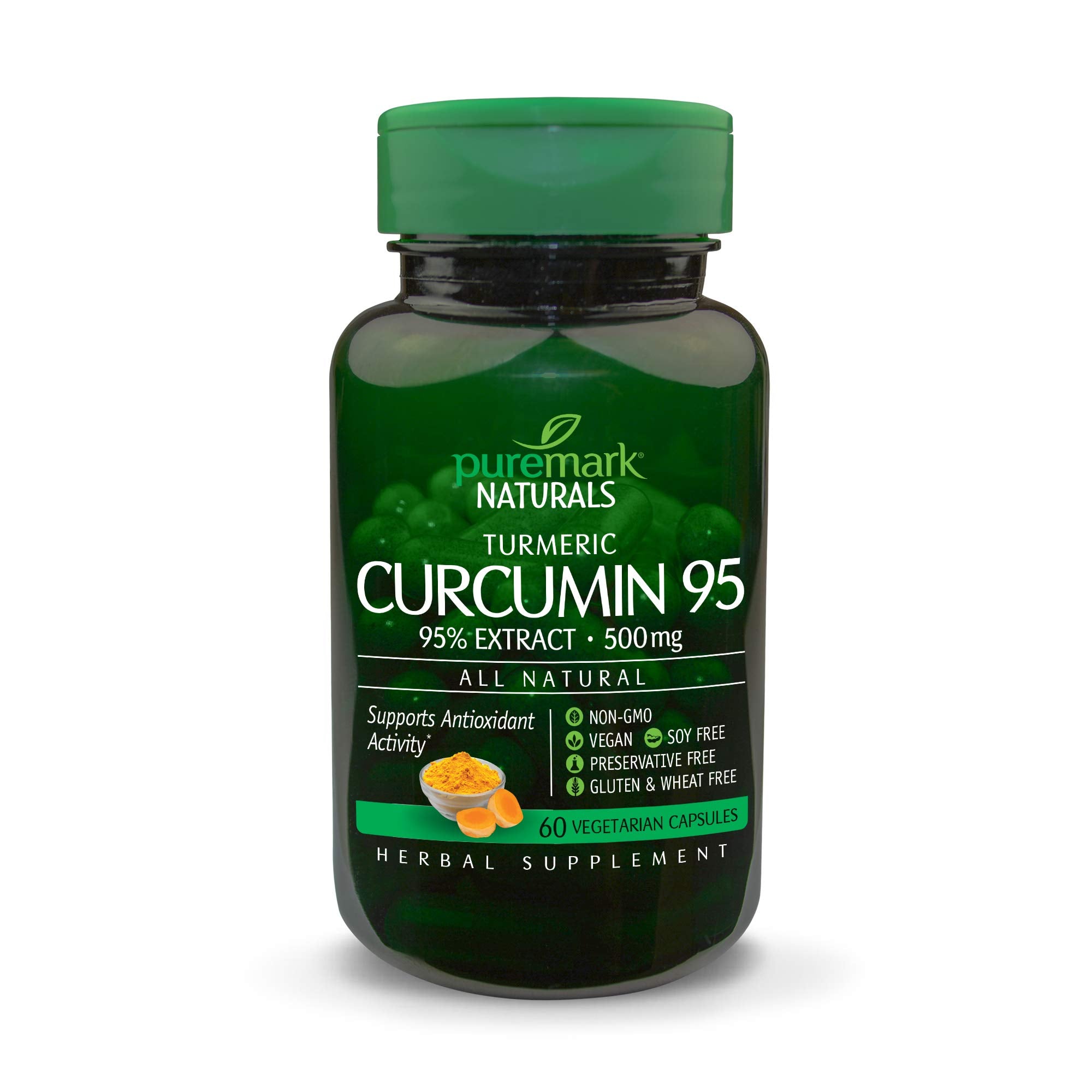 natural curcumin capsules for health