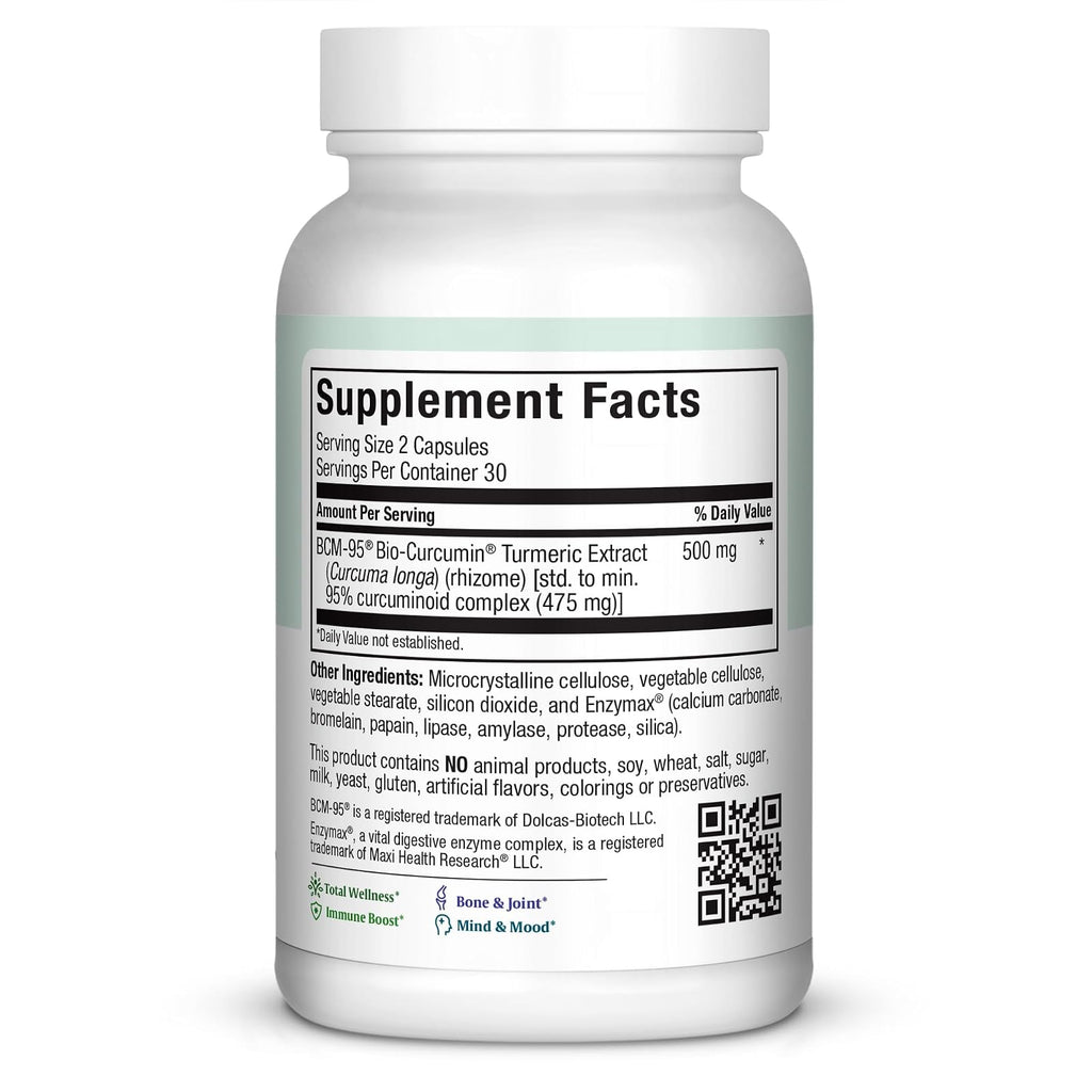 natural curcumin for joint support