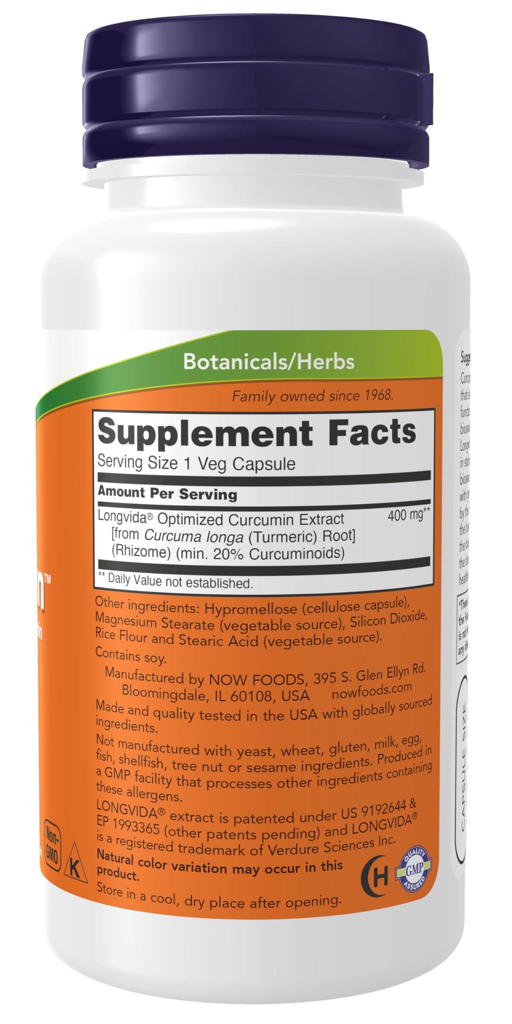 Natural curcumin for mental clarity