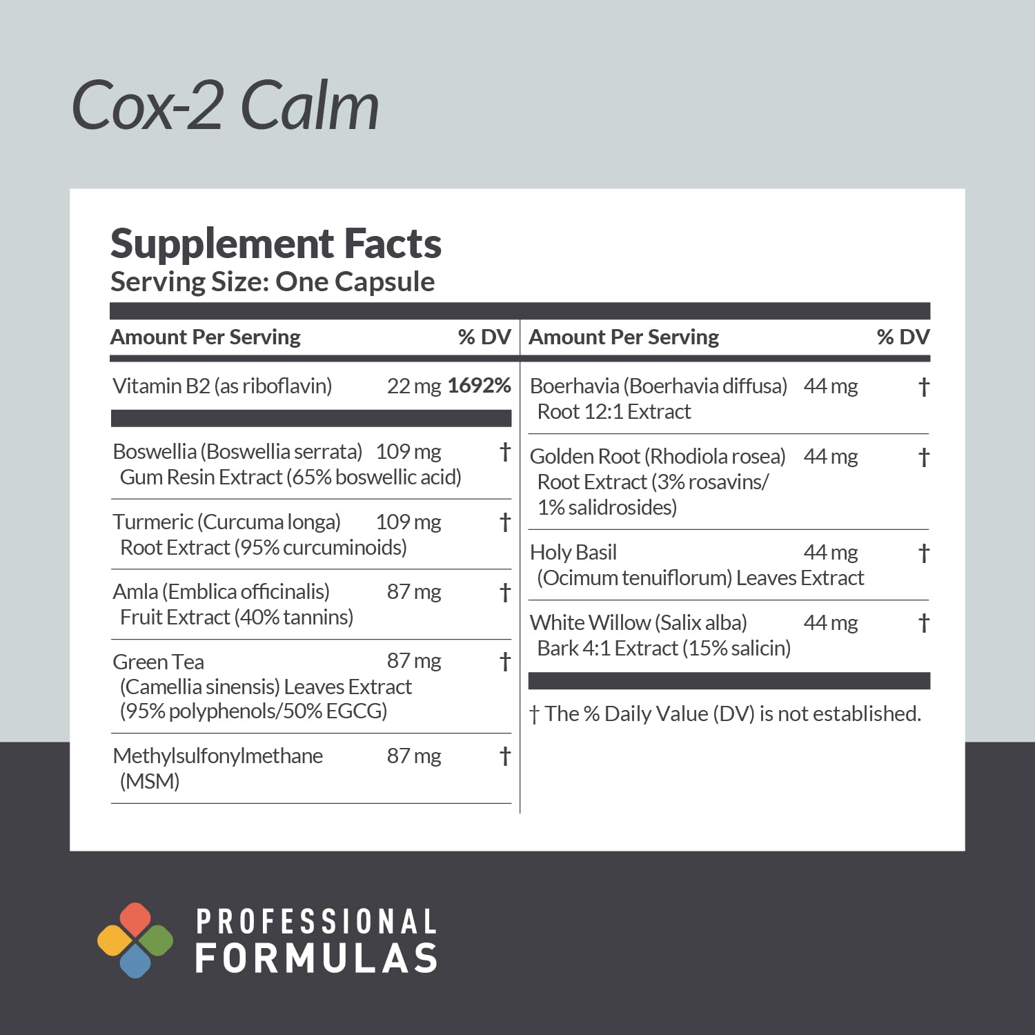Natural curcumin supplement for inflammation relief