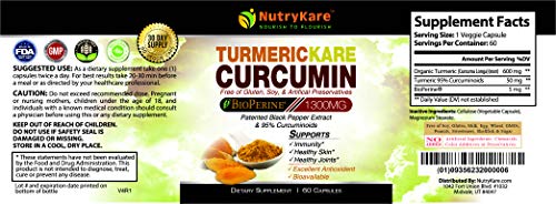 natural curcumin with black pepper