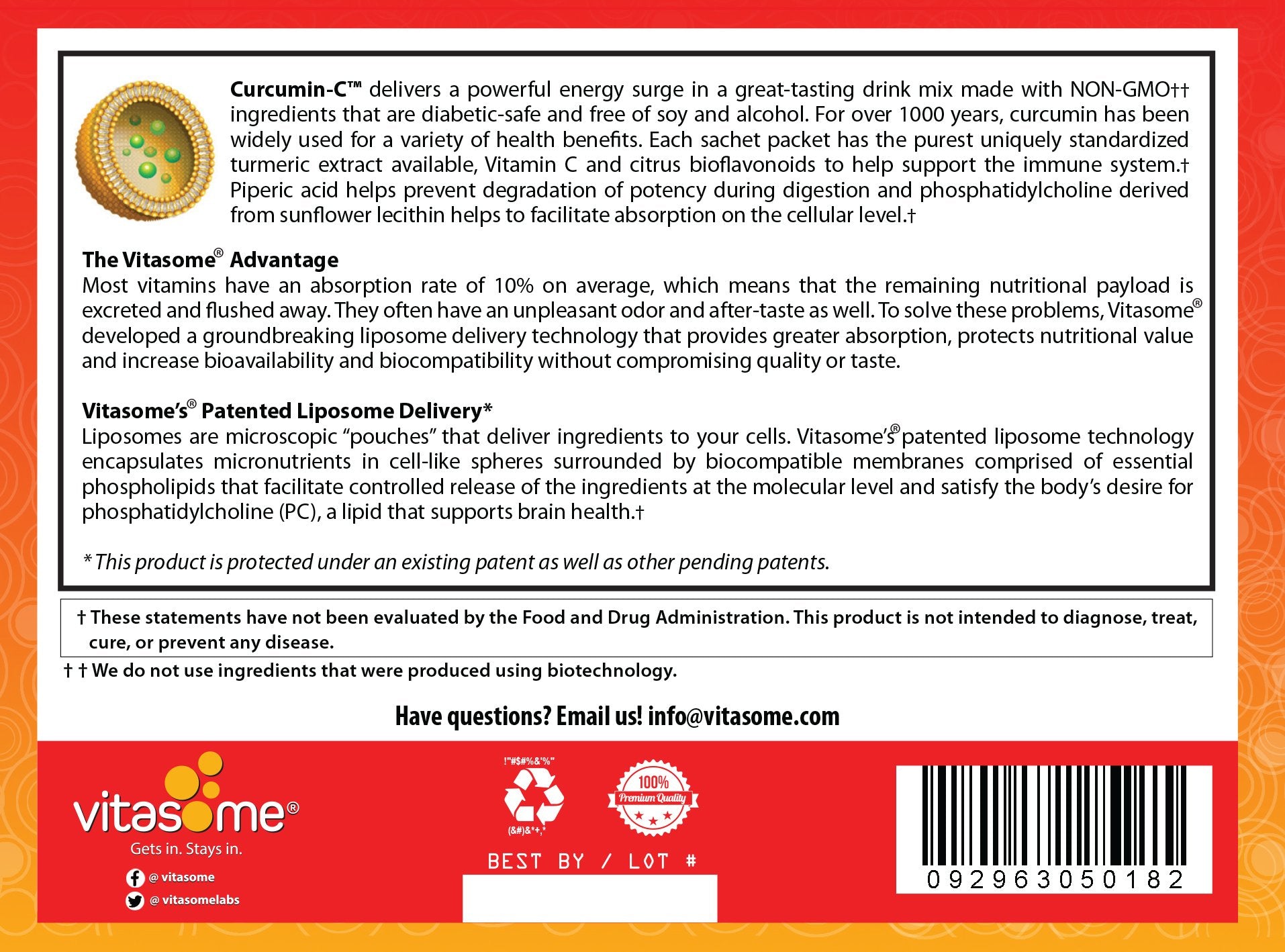 natural curcumin with vitamin C benefits