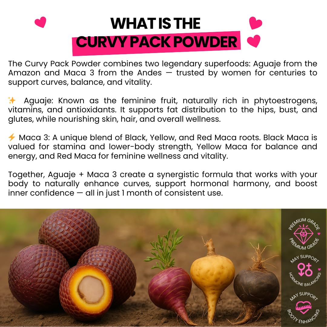 Natural curve support supplement blend