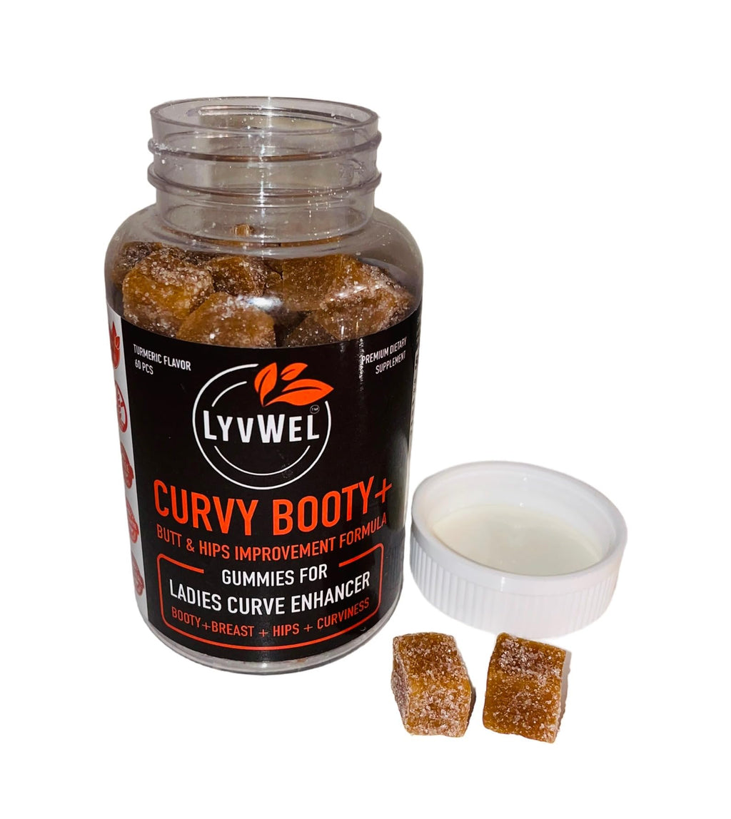 natural curves with LyvWel Booty supplement