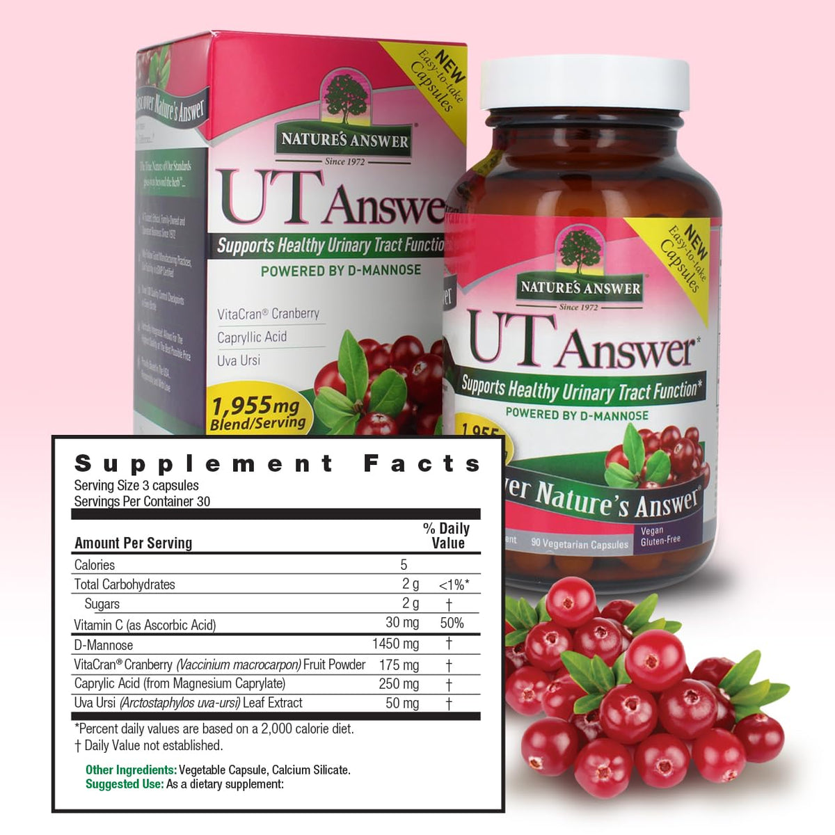 Natural D-Mannose for bladder support