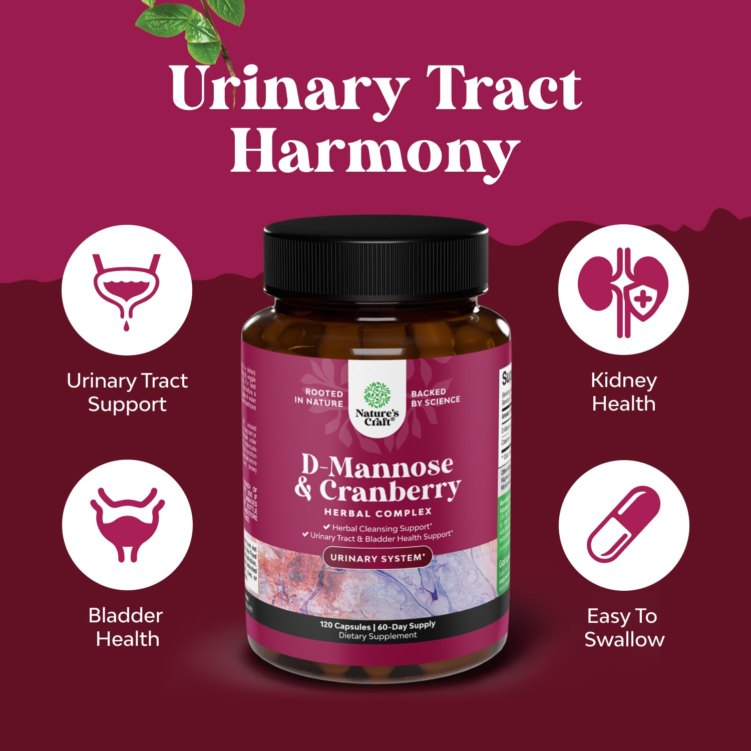 Natural D Mannose for bladder wellness
