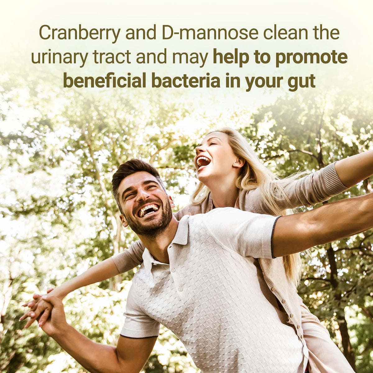 natural D-Mannose supplement capsules