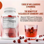 Natural D-Mannose supplement for bladder support