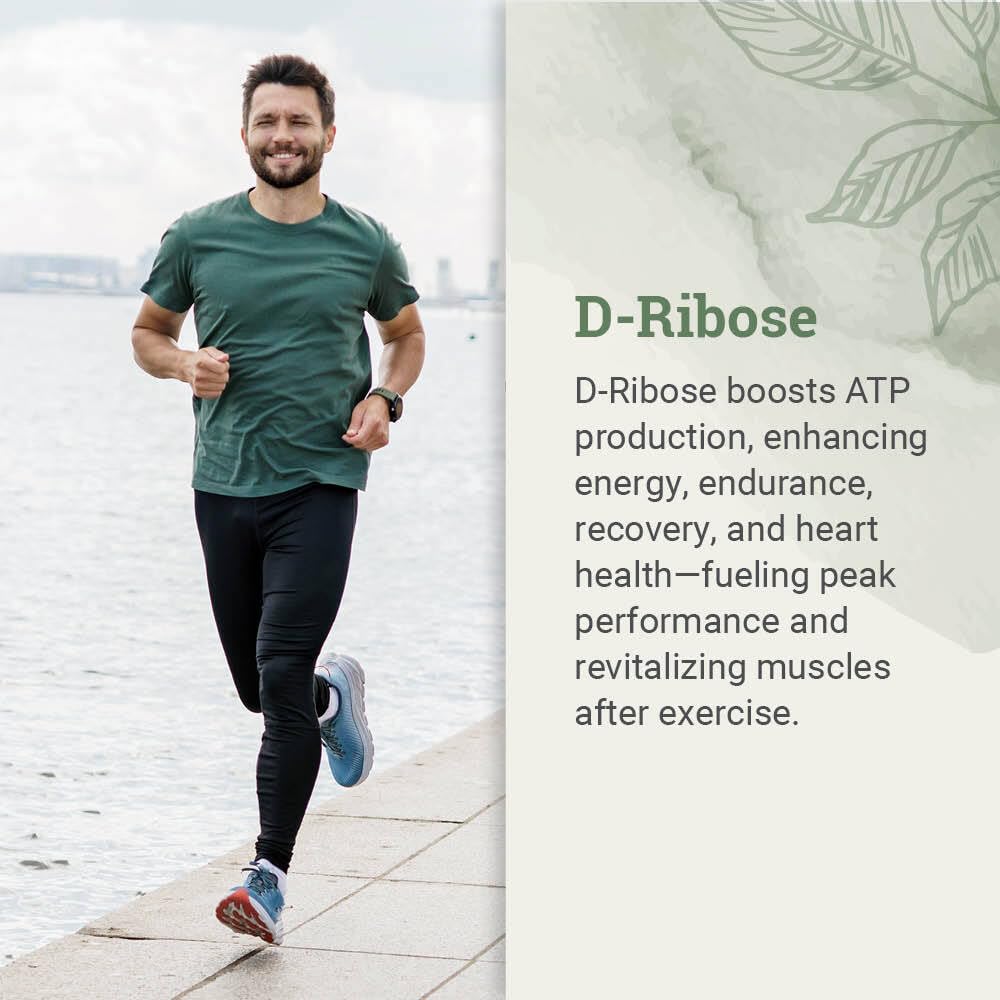 Natural D-Ribose powder for athletes