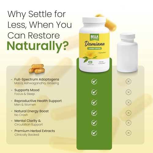 natural damiana for healthy living