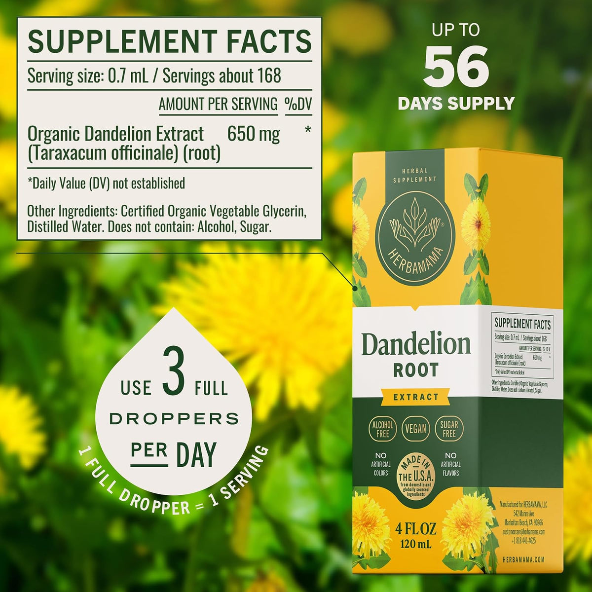 natural dandelion extract for detox