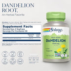 natural dandelion root capsules 180 count