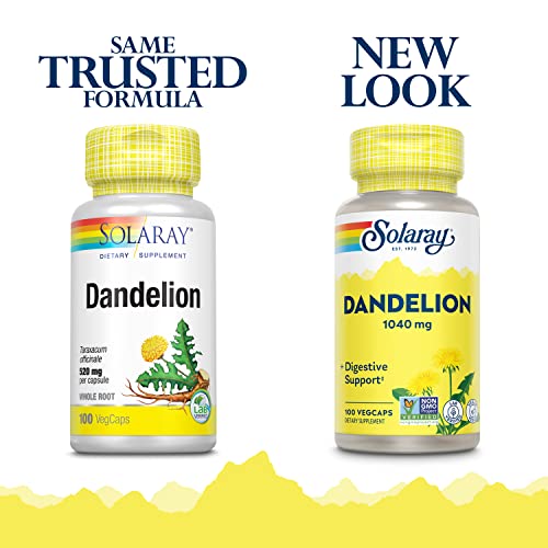 natural dandelion root capsules
