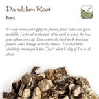 natural dandelion root infusion for wellness
