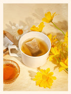 natural dandelion root infusion