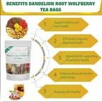 natural dandelion root tea benefits