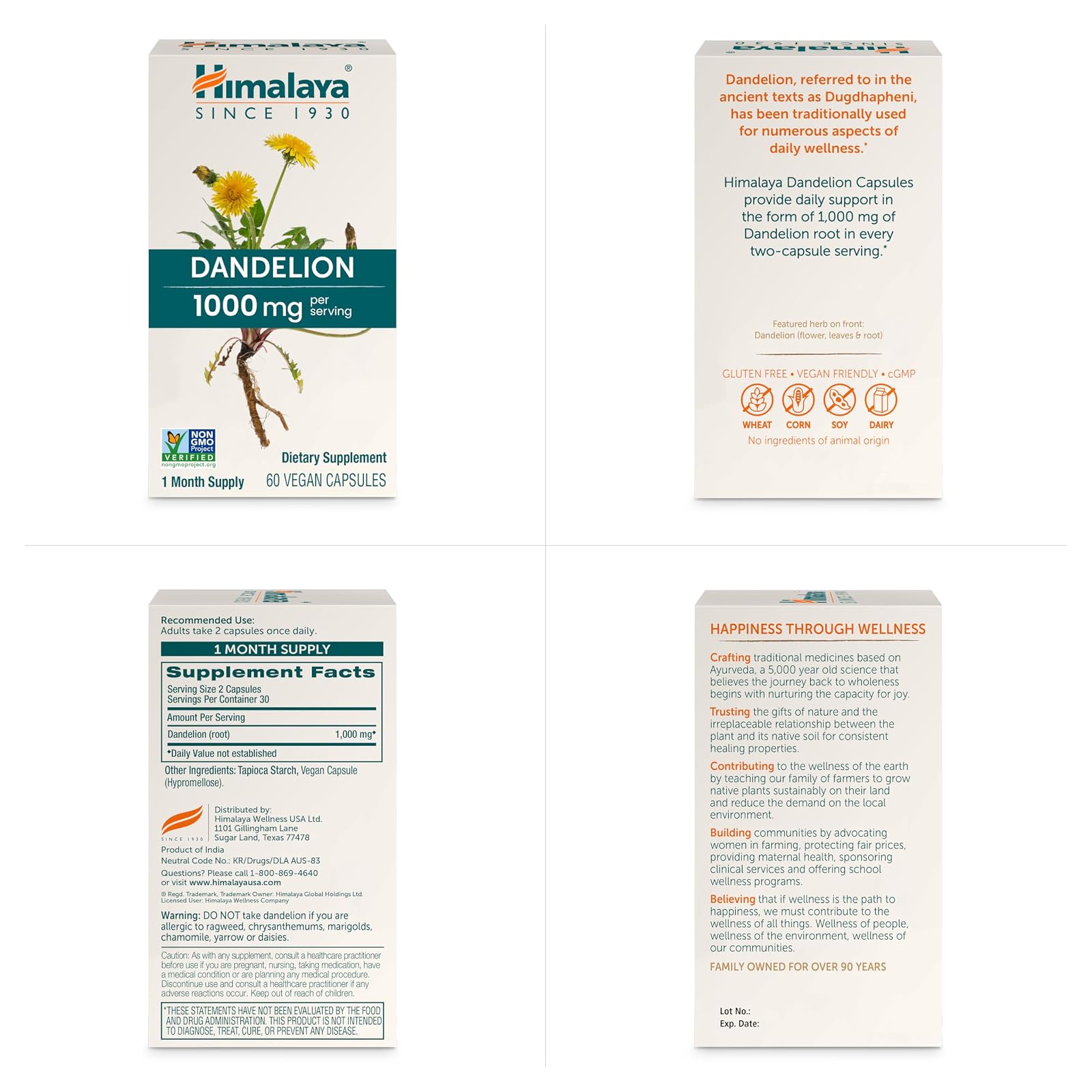 natural dandelion supplement for detox