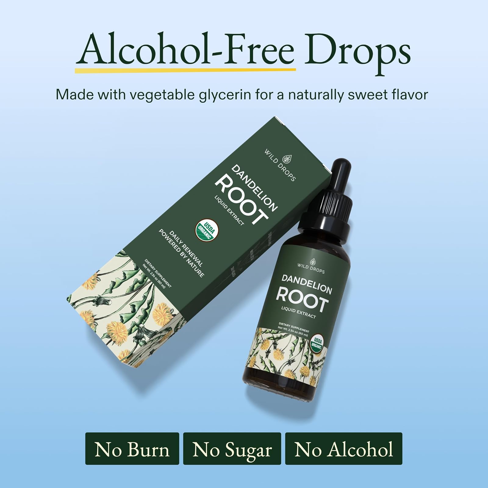 natural dandelion supplement for digestion