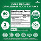 natural dandelion supplement for wellness