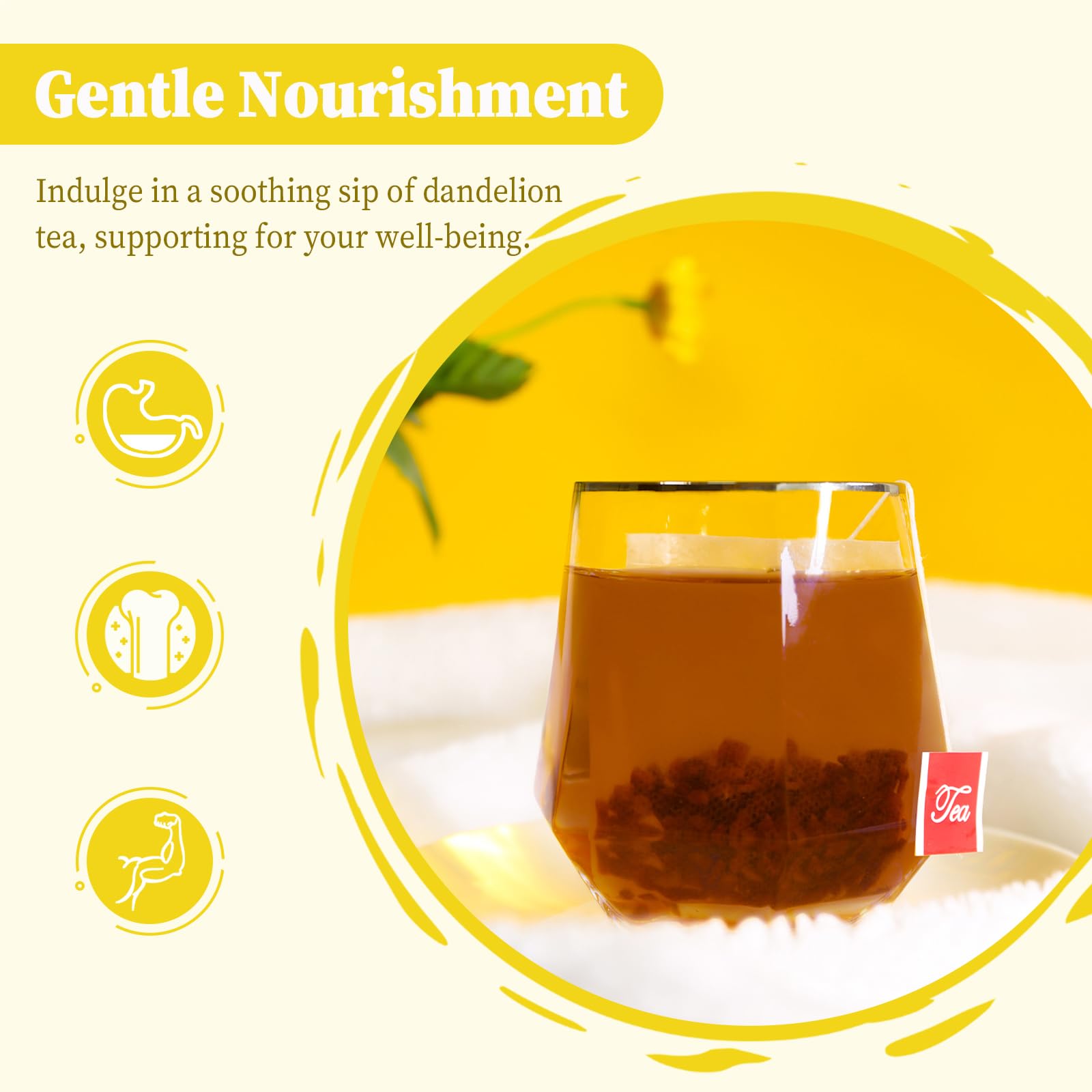 natural dandelion tea for digestion