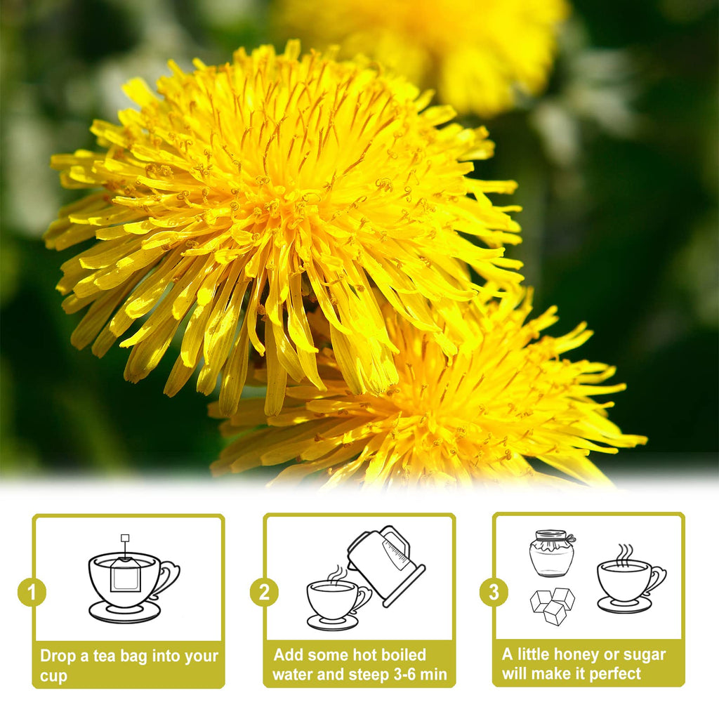 natural dandelion tea for wellness
