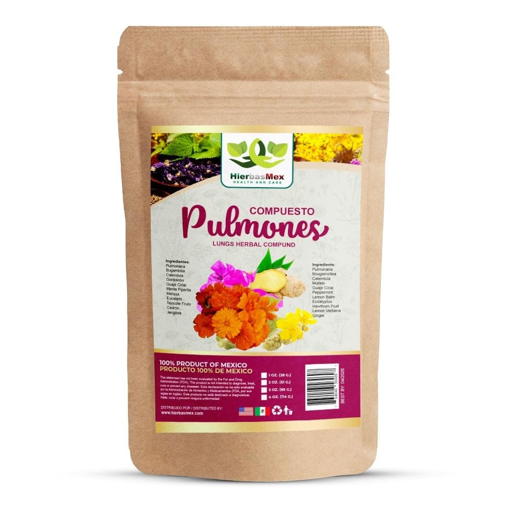Natural de Mexico herbal lungs tea benefits