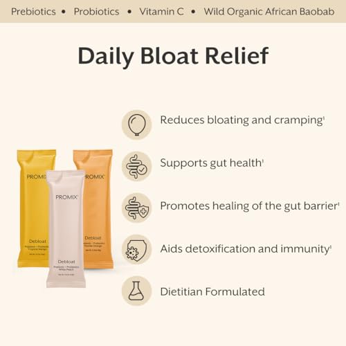 natural debloat support with probiotics