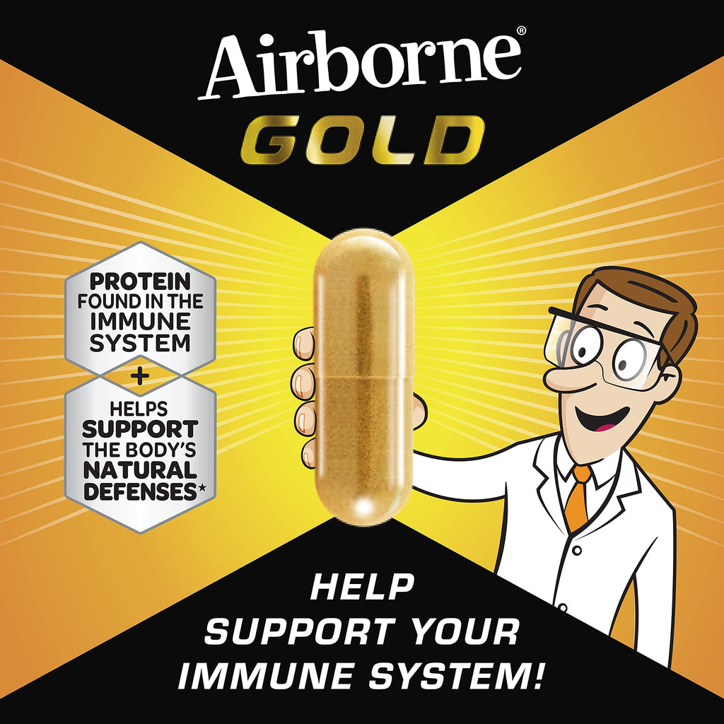 natural defenses with Airborne Gold capsules