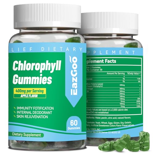 natural deodorant chlorophyll supplement