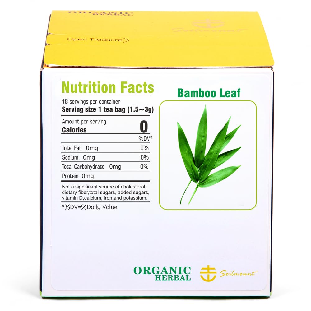 natural detox bamboo leaf tea