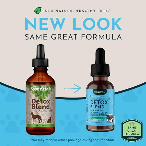 natural detox blend for dogs and cats