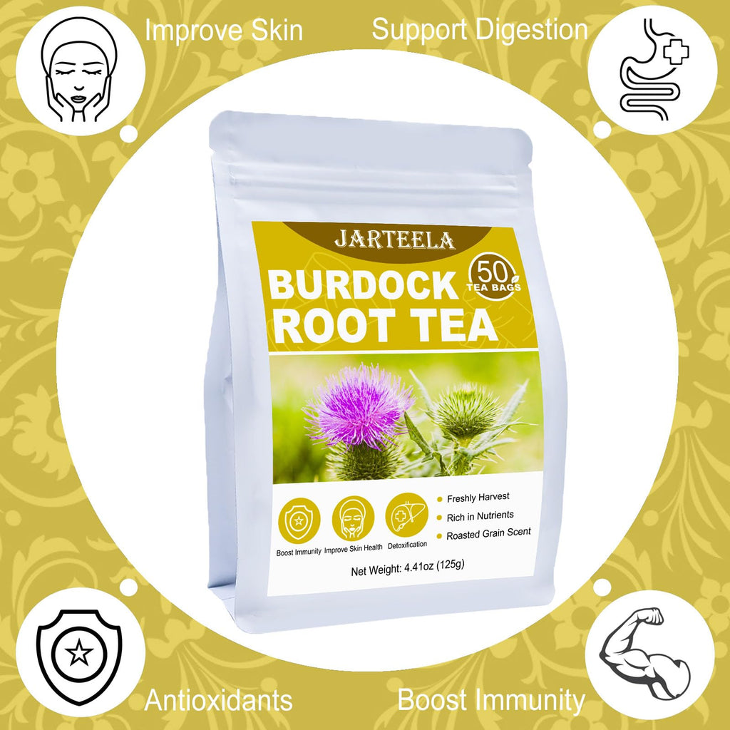 natural detox burdock root tea