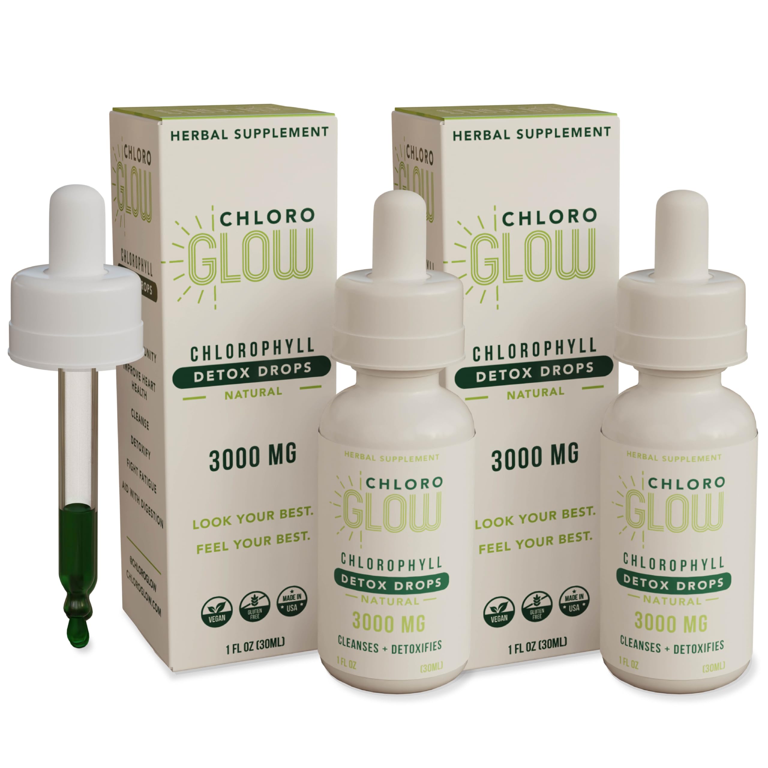 natural detox chlorophyll drops