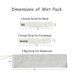 natural detox cloth bag for cleansing