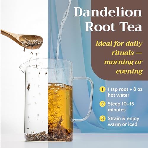 natural detox dandelion root tea