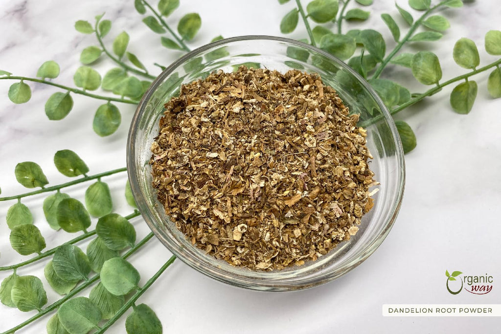natural detox dandelion tea powder
