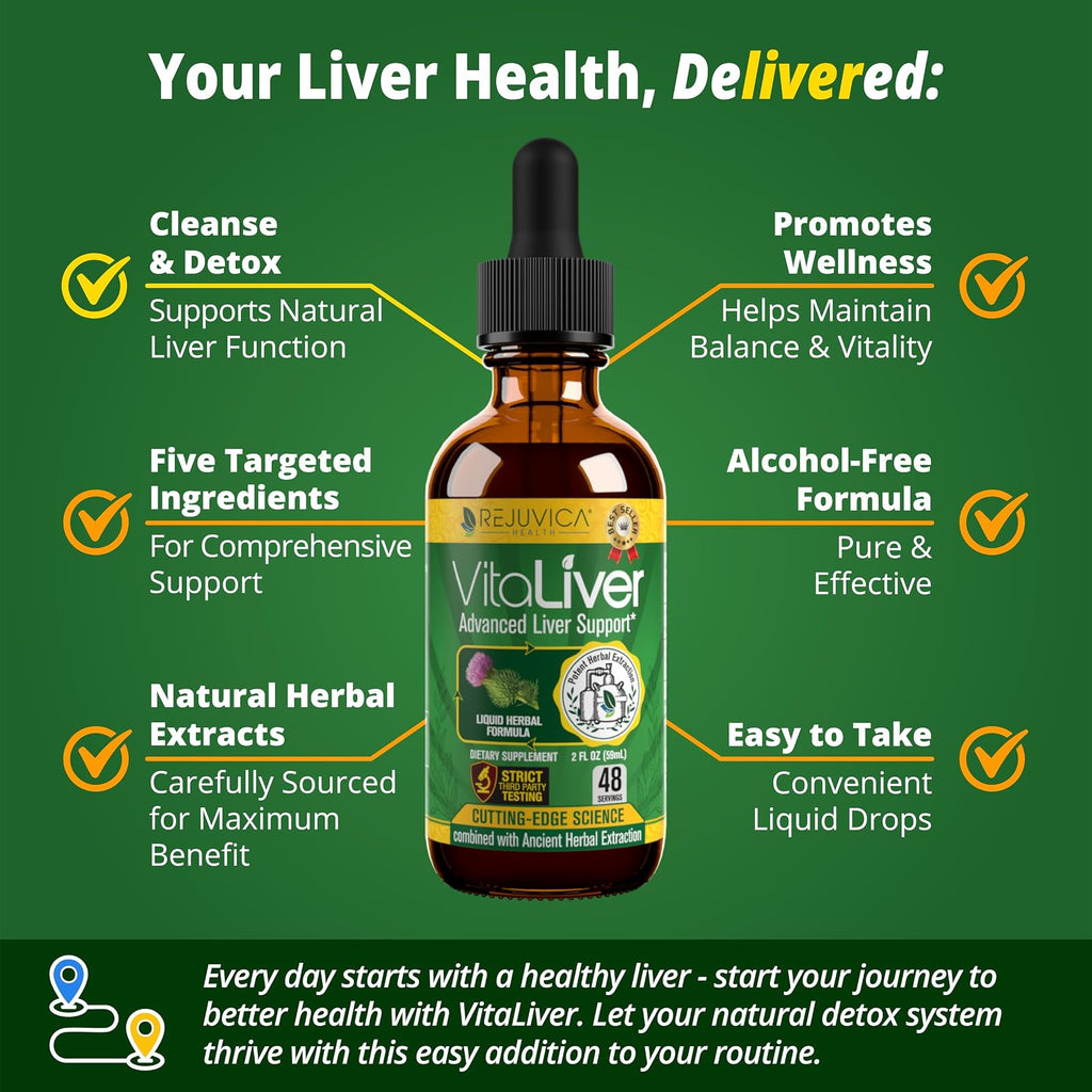 natural detox drops with milk thistle