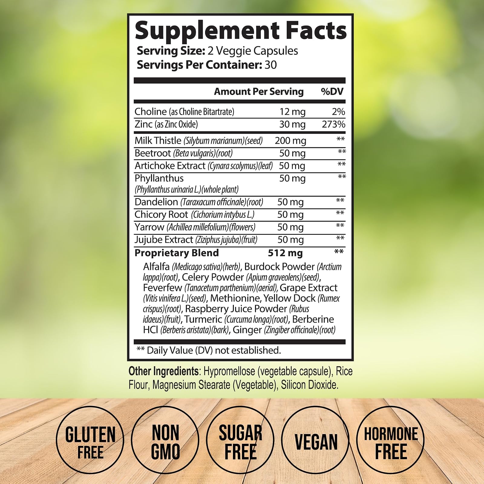 Natural detox for liver function
