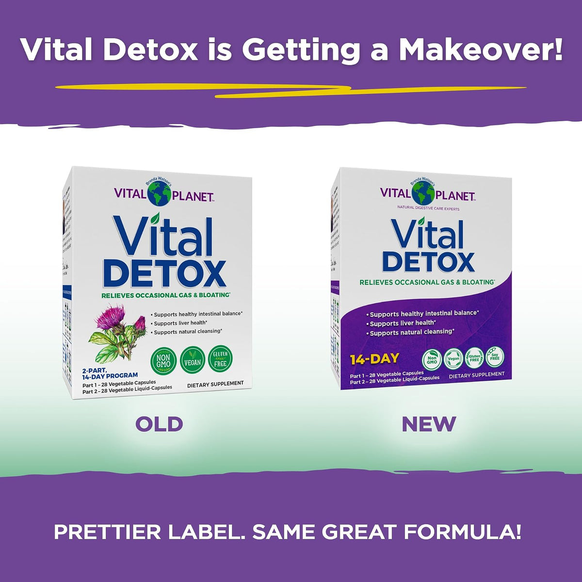 Natural detox formula for vitality