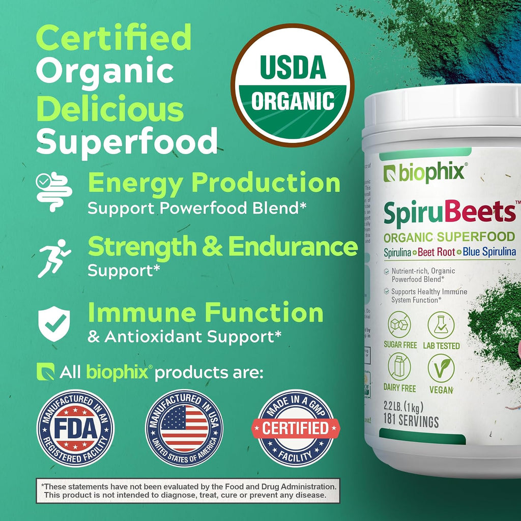 natural detox greens powder supplement