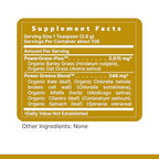 natural detox greens superfood powder