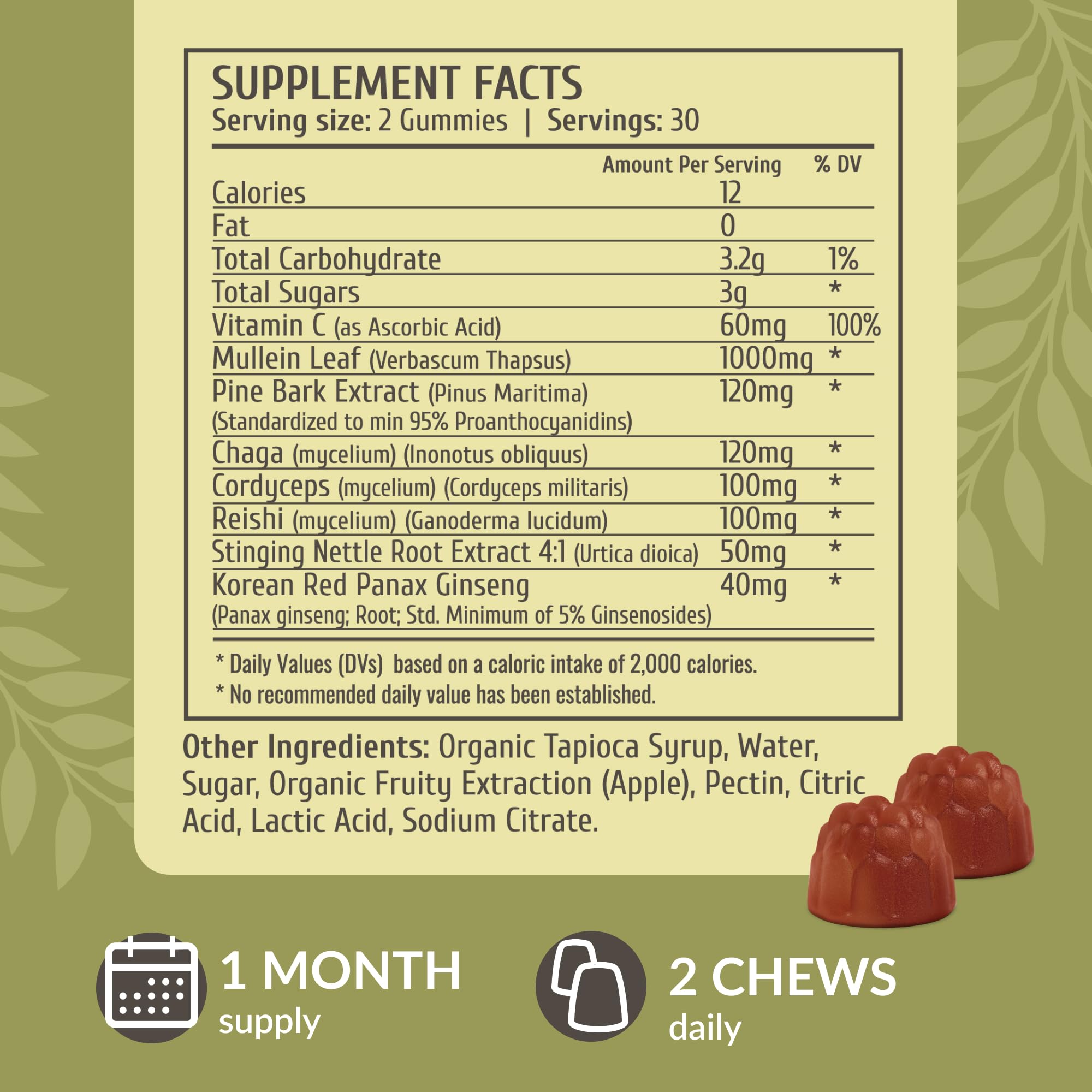 natural detox gummies for lungs
