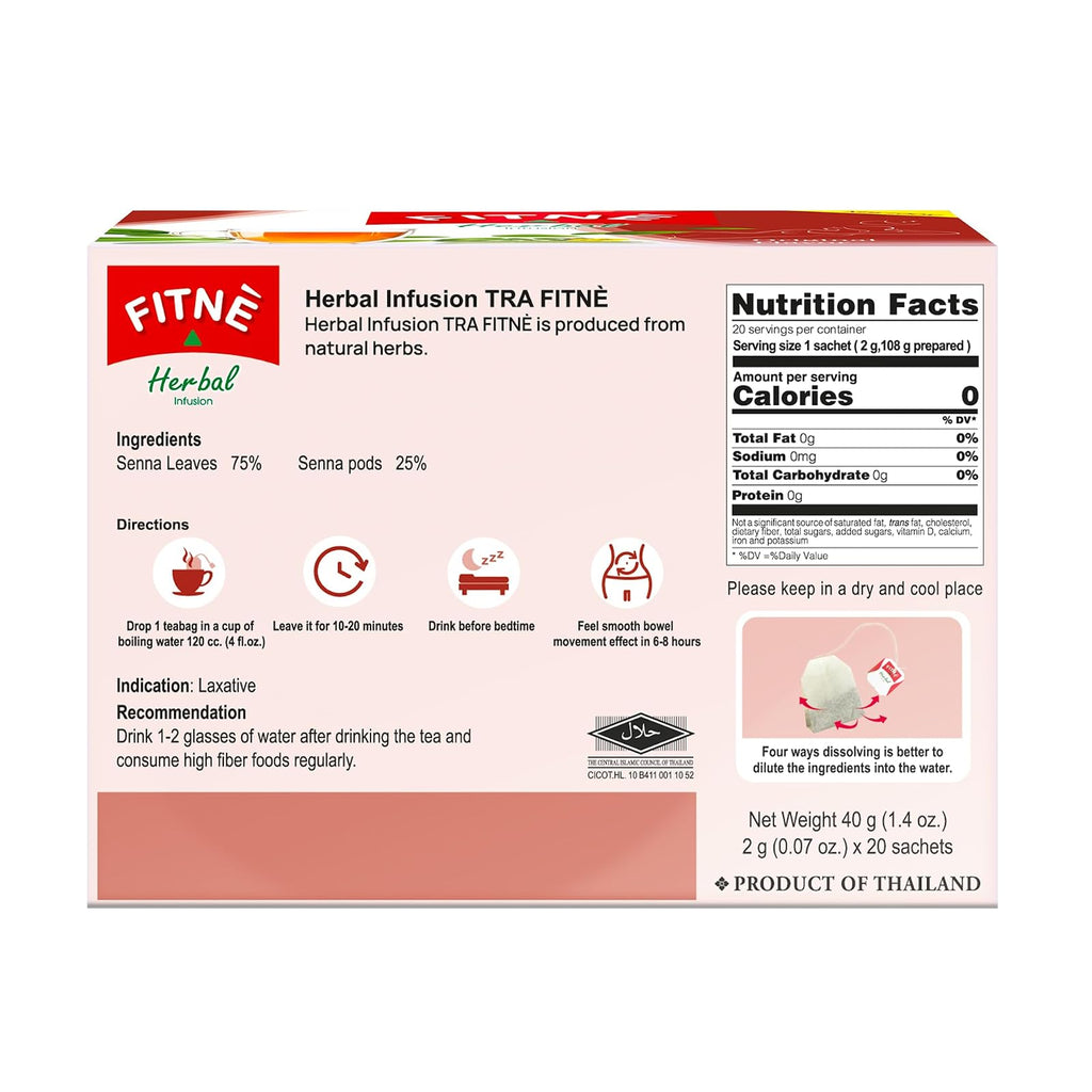 natural detox herbal tea bags