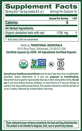 natural detox herbal tea blend