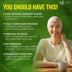 Natural detox herbal tea blend