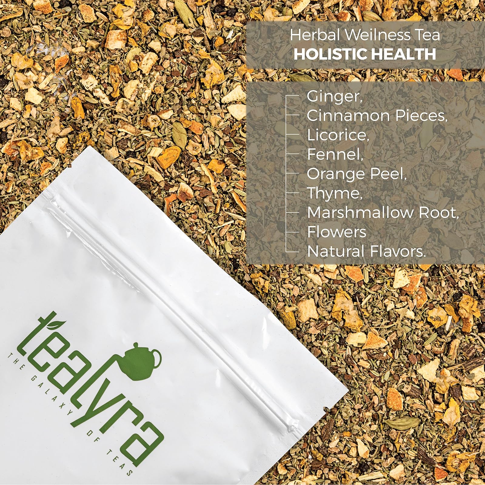 natural detox herbal tea blend