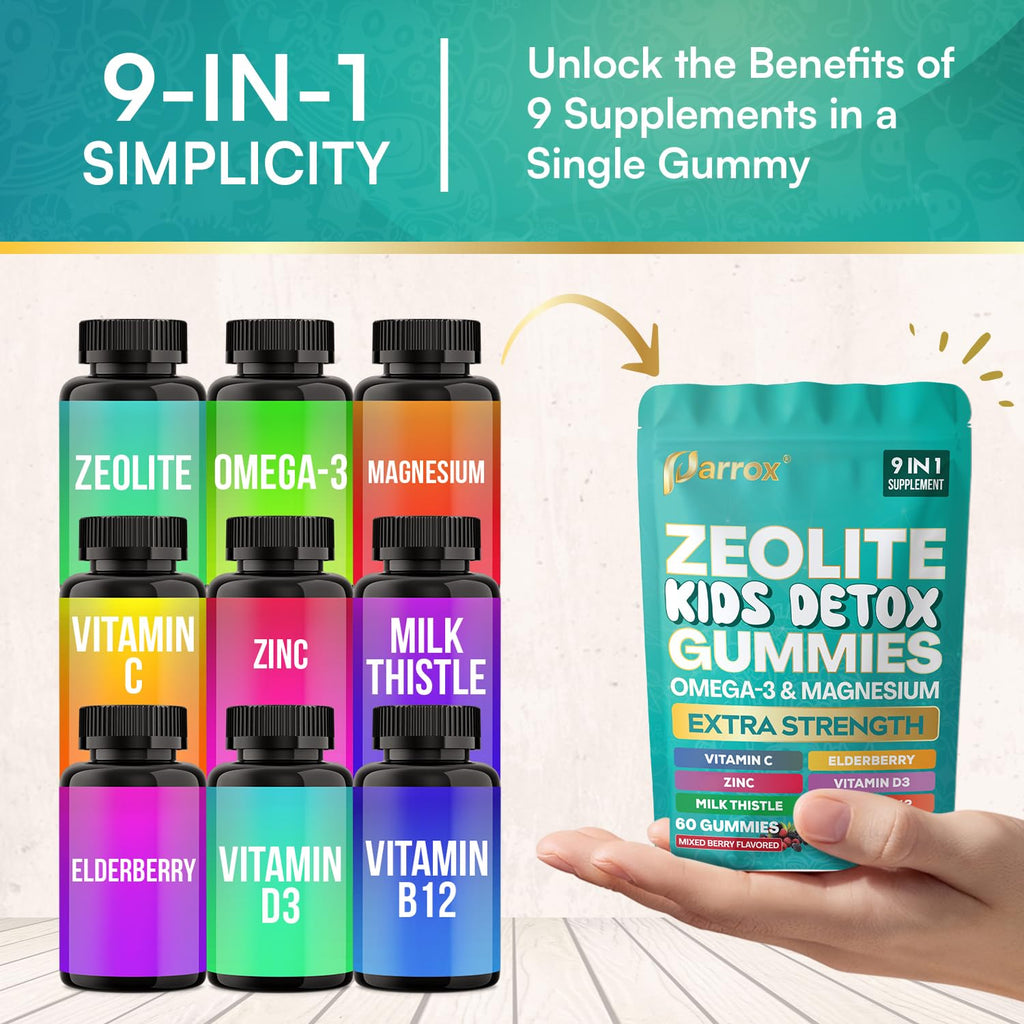 natural detox kids gummies
