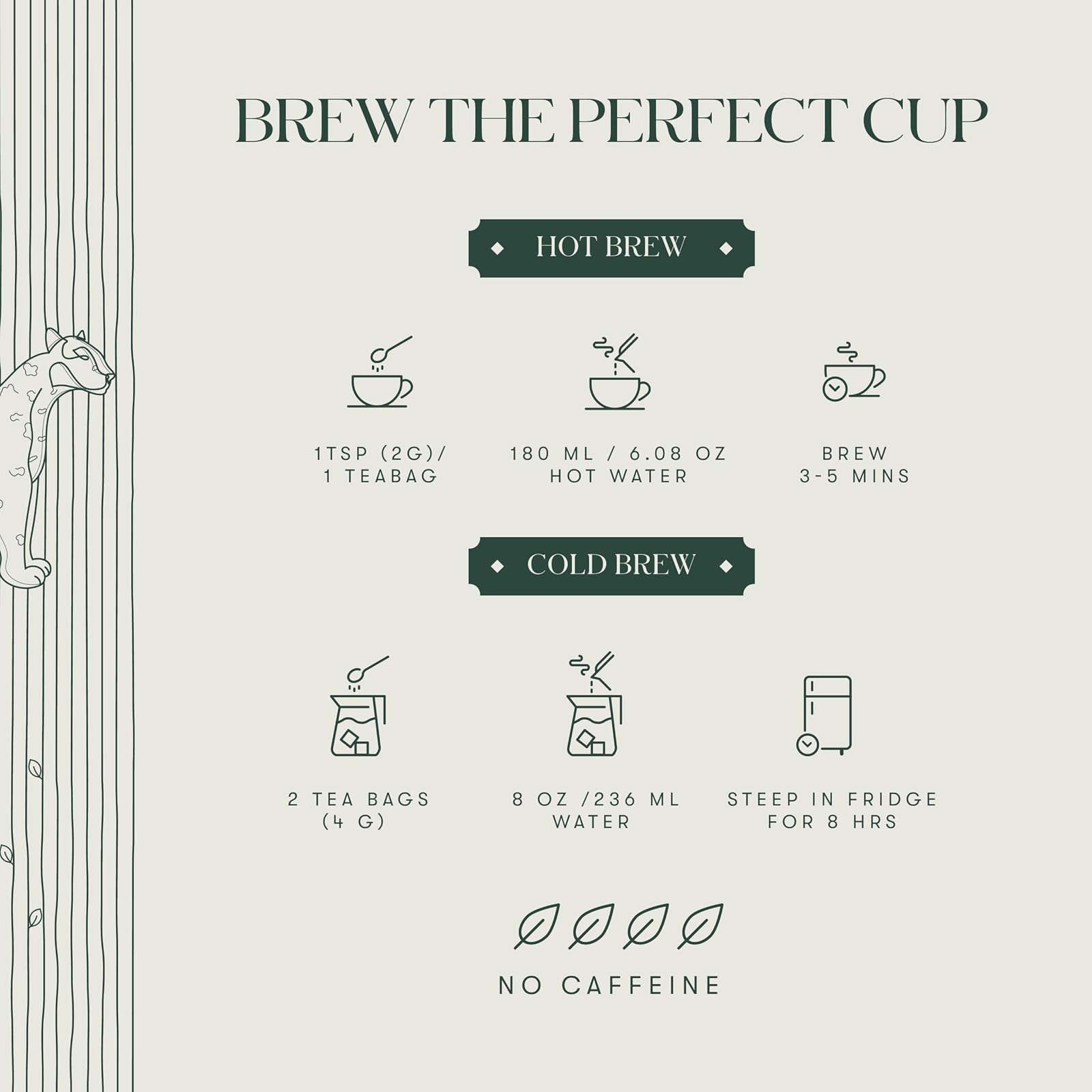 natural detox Moringa Mint tea
