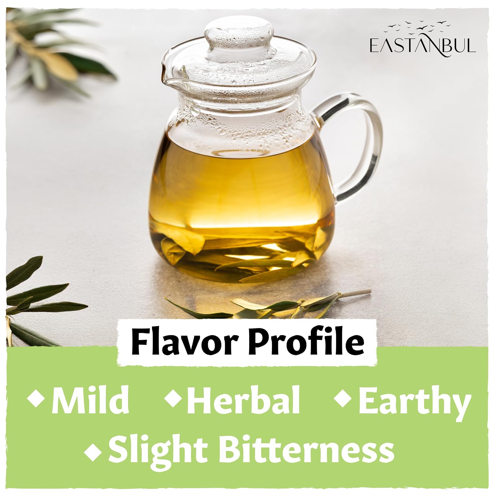 natural detox olive leaf tea